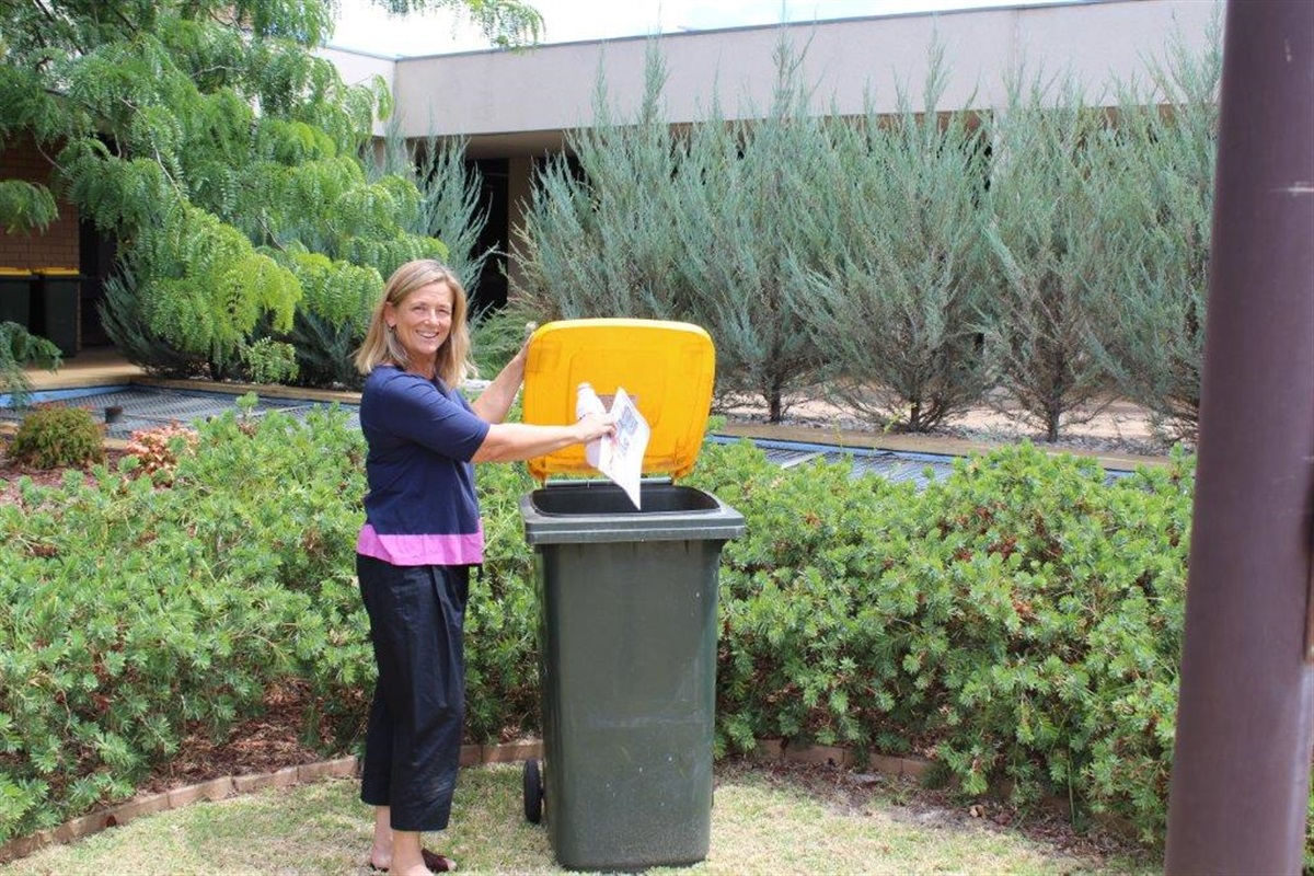 Recycling won't go to landfill - Horsham Rural City Council