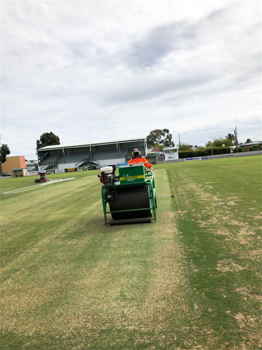 Wet spring hampers cricket preparations - Horsham Rural City Council