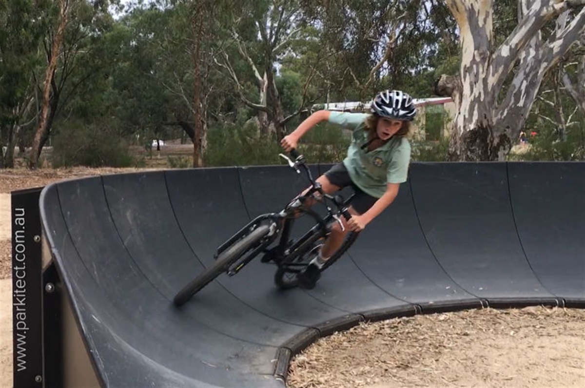 Pump Track official opening at Apex Adventure Island - Horsham Rural ...