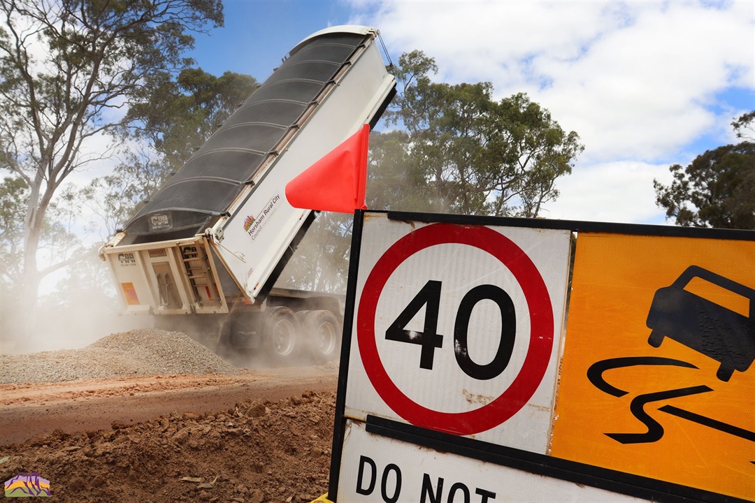 Rural road resheeting program in full swing - Horsham Rural City Council
